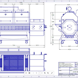 Octagon BBQ Smoker Plan: DIY Outdoor Cooking Project (digital Download ...