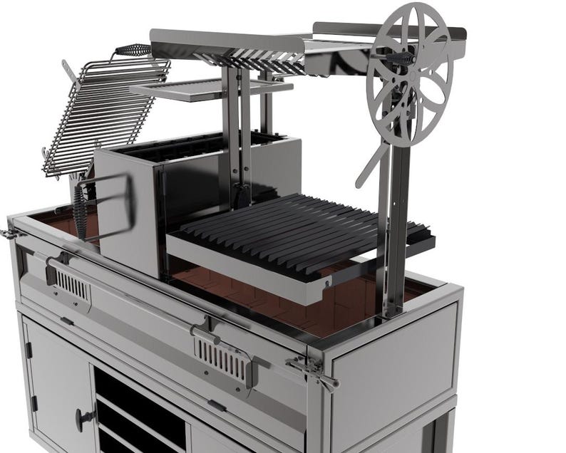 DIY Santa Maria Grill Plan With Asador - Etsy
