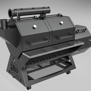 Octagon BBQ Smoker Plan: DIY Outdoor Cooking Project (digital Download ...