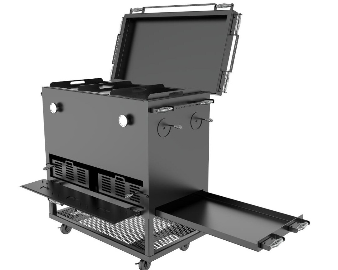 DIY Chud Coffin BBQ Smoker Grill Plans (PDF) - Etsy