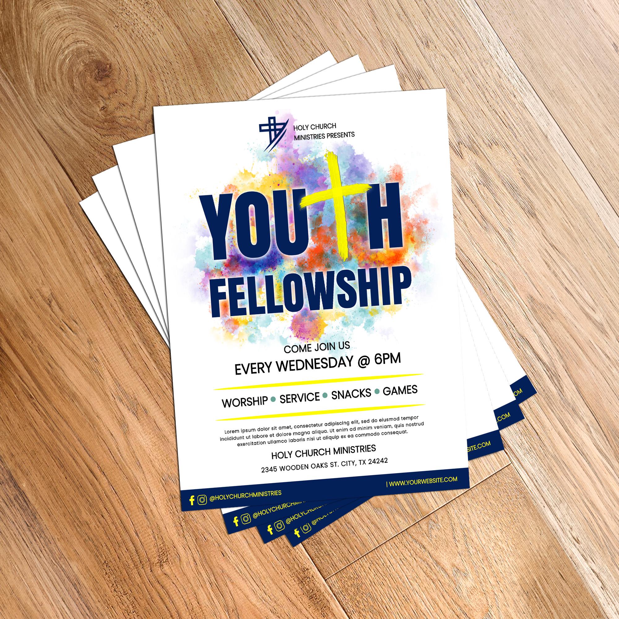 Young Adults Ministry Flyer