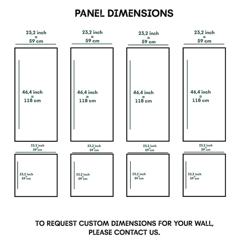 Ready-to-install Wall Molding Package, 8-frames Wall Moulding Kit, Wall ...