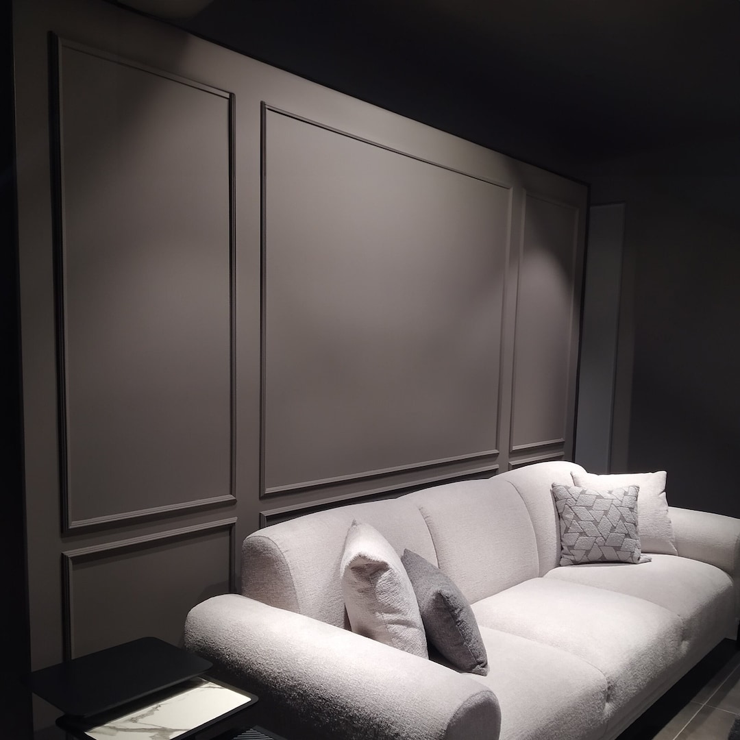DIY Accent Wall Kit, Wainscoting Kit, Wall Molding Package - Ready-to ...