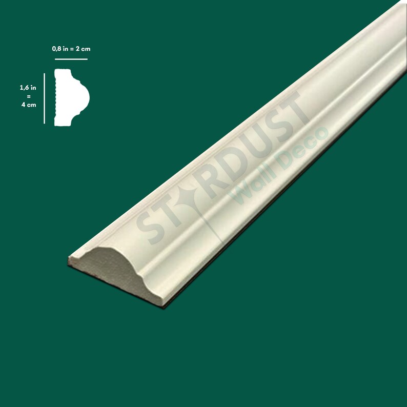 Custom-made Wall Moulding Kit for Stunning Accent Walls, Easy Assembly ...