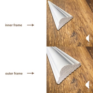 Custom-made Wall Moulding Kit for Stunning Accent Walls, Easy Assembly ...