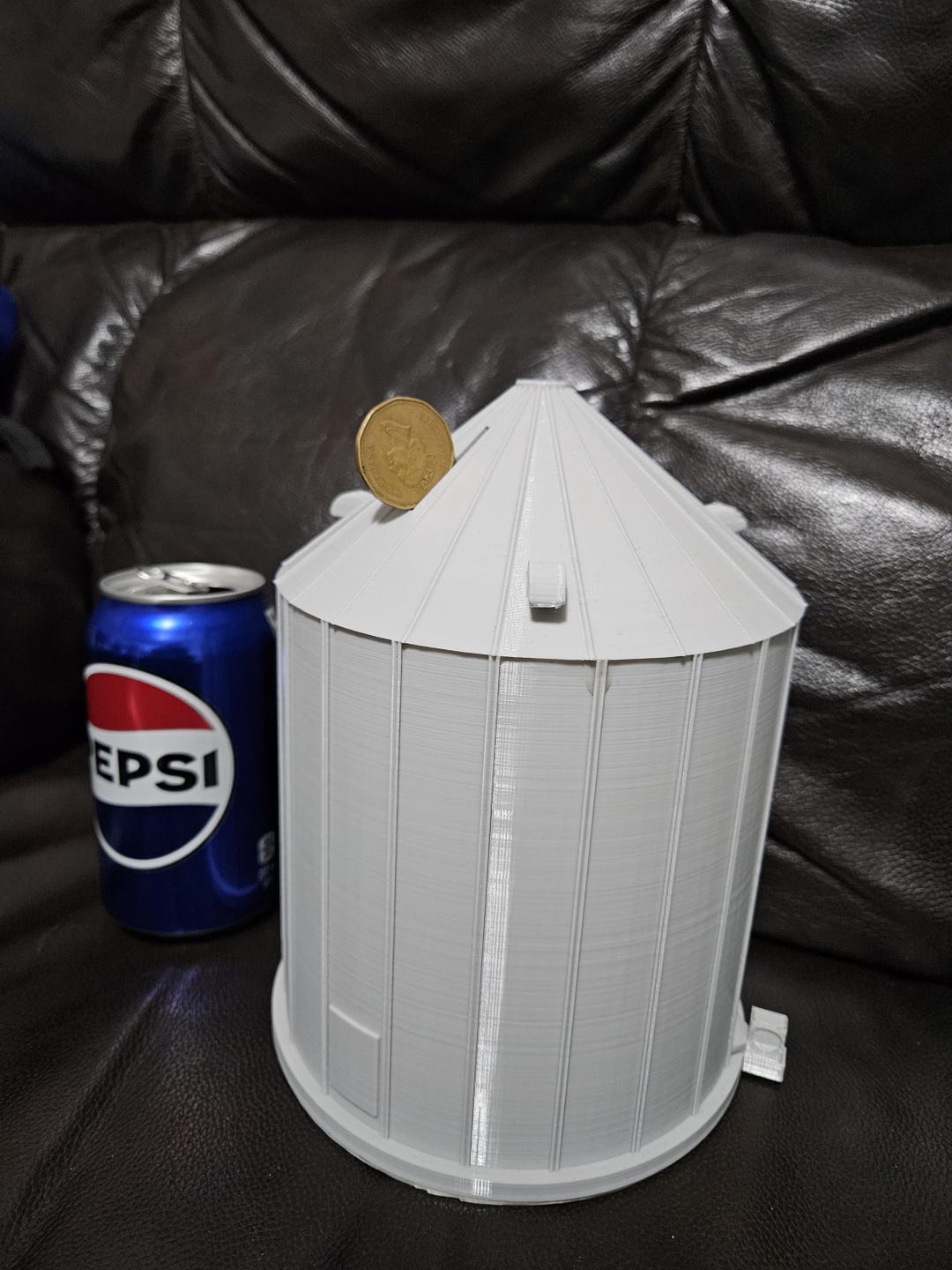 1/64 Grain Bin Piggy Bank, Farming Toys, Farm Kid Toy Idea, Farm Piggy ...