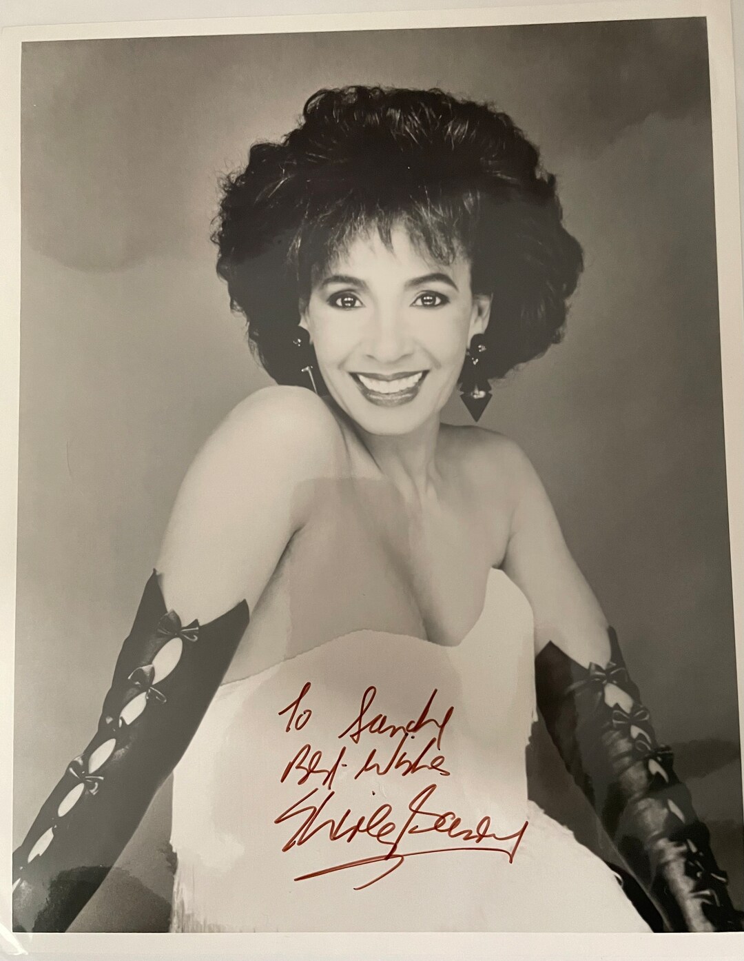 Shirley Bassey 8x10 Signed Photo Etsy