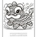 Chinese New Year Coloring and Vocab Tracing - Etsy