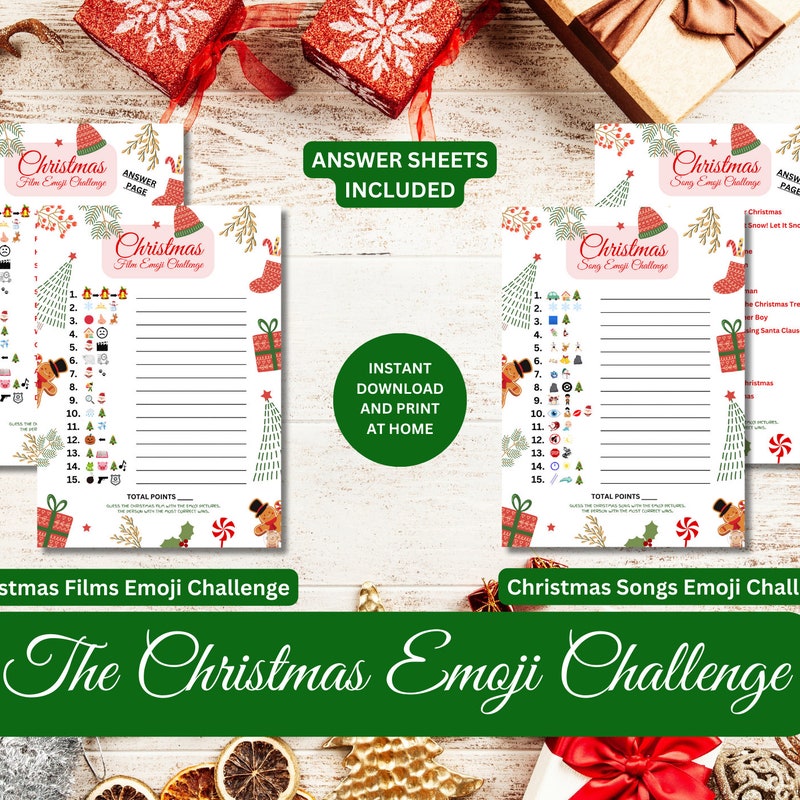 Emoji Christmas Songs - Etsy