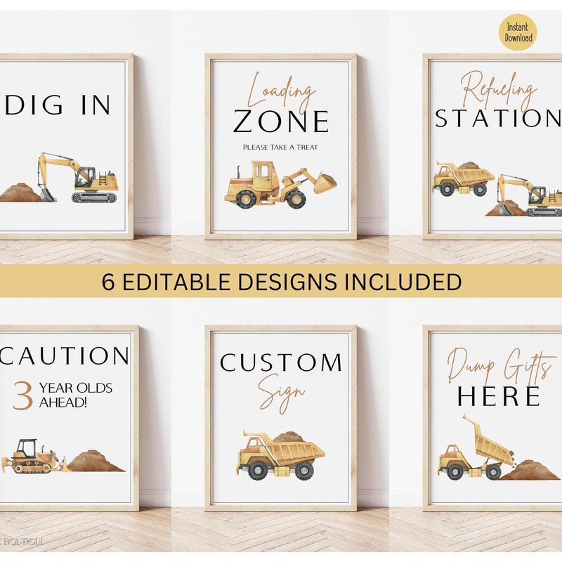 Construction Sign - Etsy