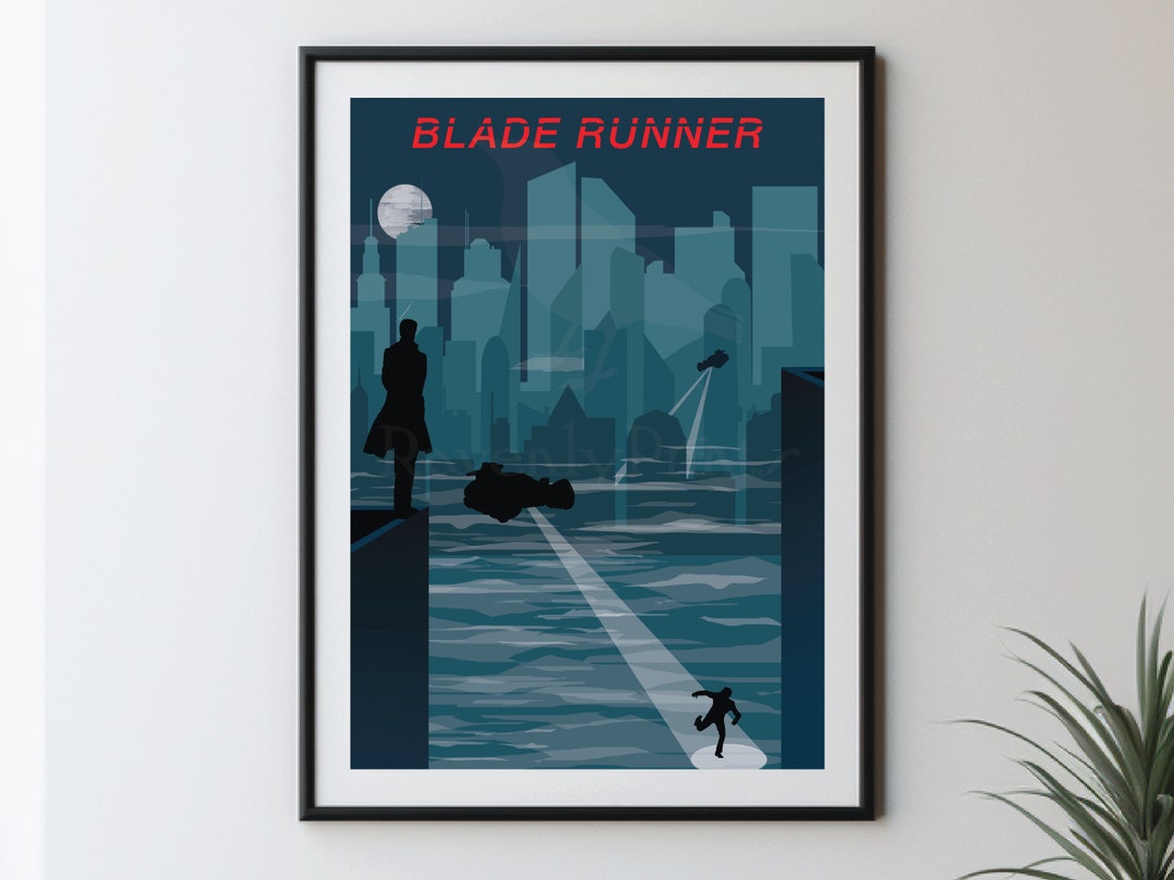 Blade Runner Minimalist Film/movie Poster Fan Art A3/A4/A5 - Etsy