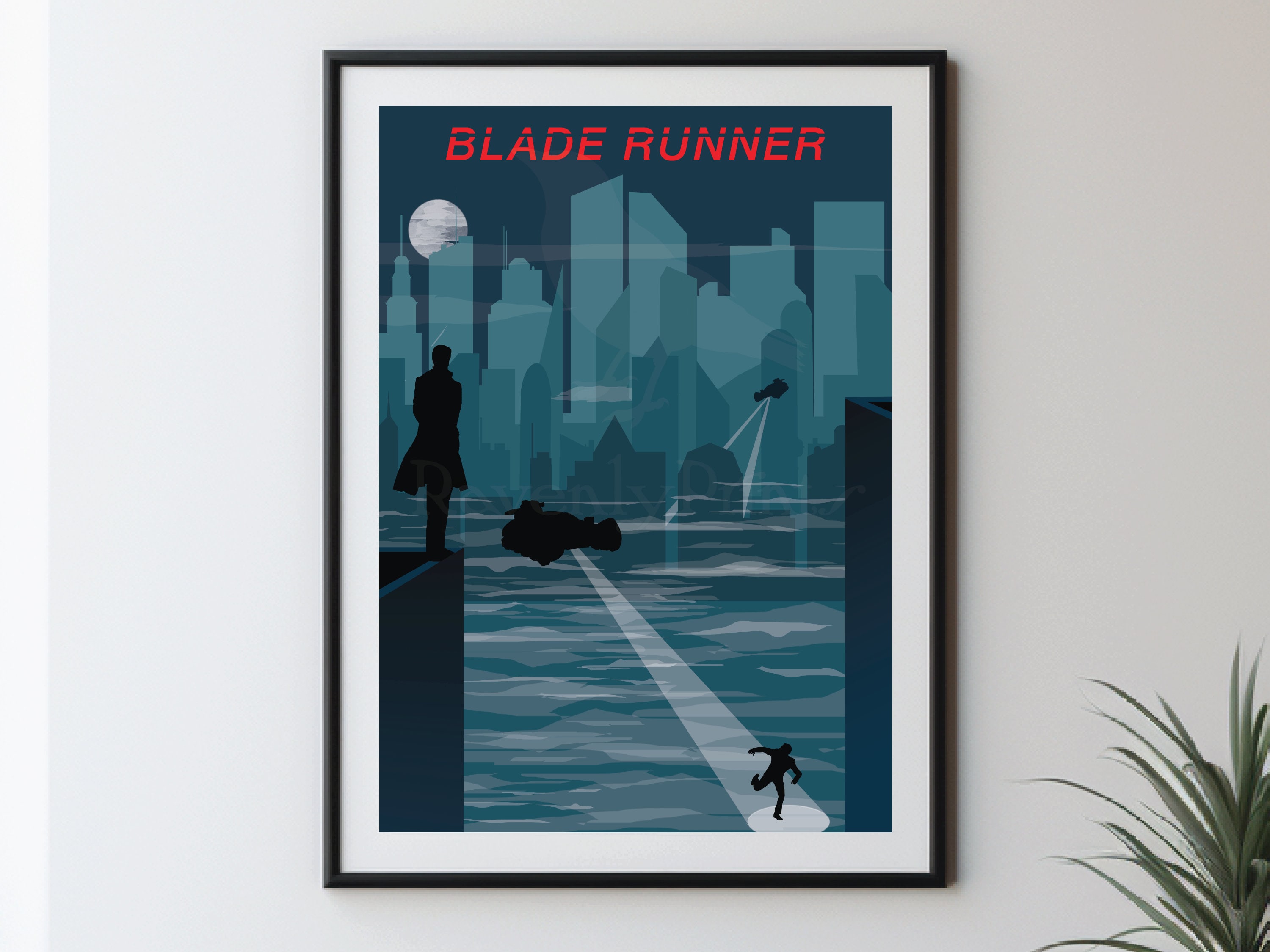 Blade Runner Minimalist Film/movie Poster Fan Art A3/A4/A5 - Etsy