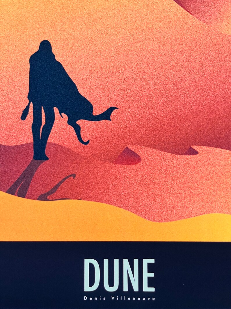 Dune Minimalist Film/movie Poster Fan Art A3/A4/A5 - Etsy UK