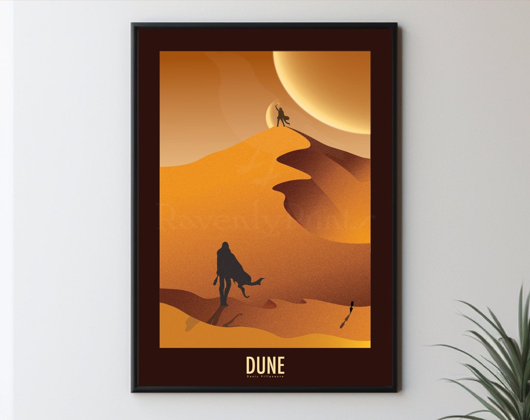 Dune Minimalist Film/movie Poster Fan Art A3/A4/A5 - Etsy