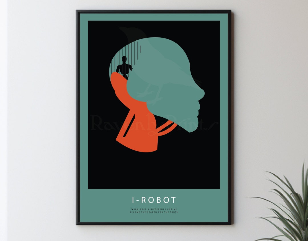 I-robot Minimalist Film/movie Poster Fan Art A3/A4/A5 - Etsy