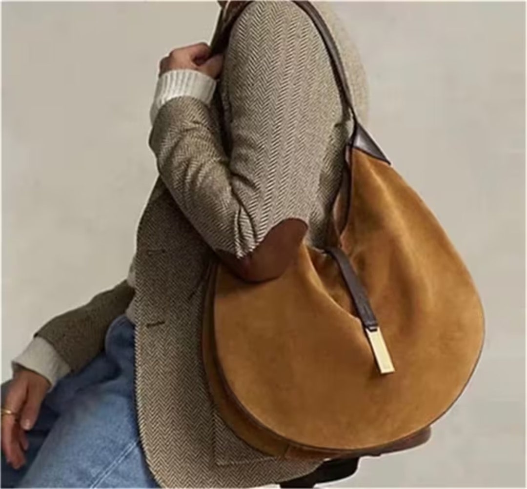 Slouch Bag /vegan Leather Handbag ,for Women/vegan Slouch/saddle Bag ...