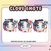 CLOVE EMOTES | Twitch | Discord | Youtube | Streaming | Cute Kawaii ...