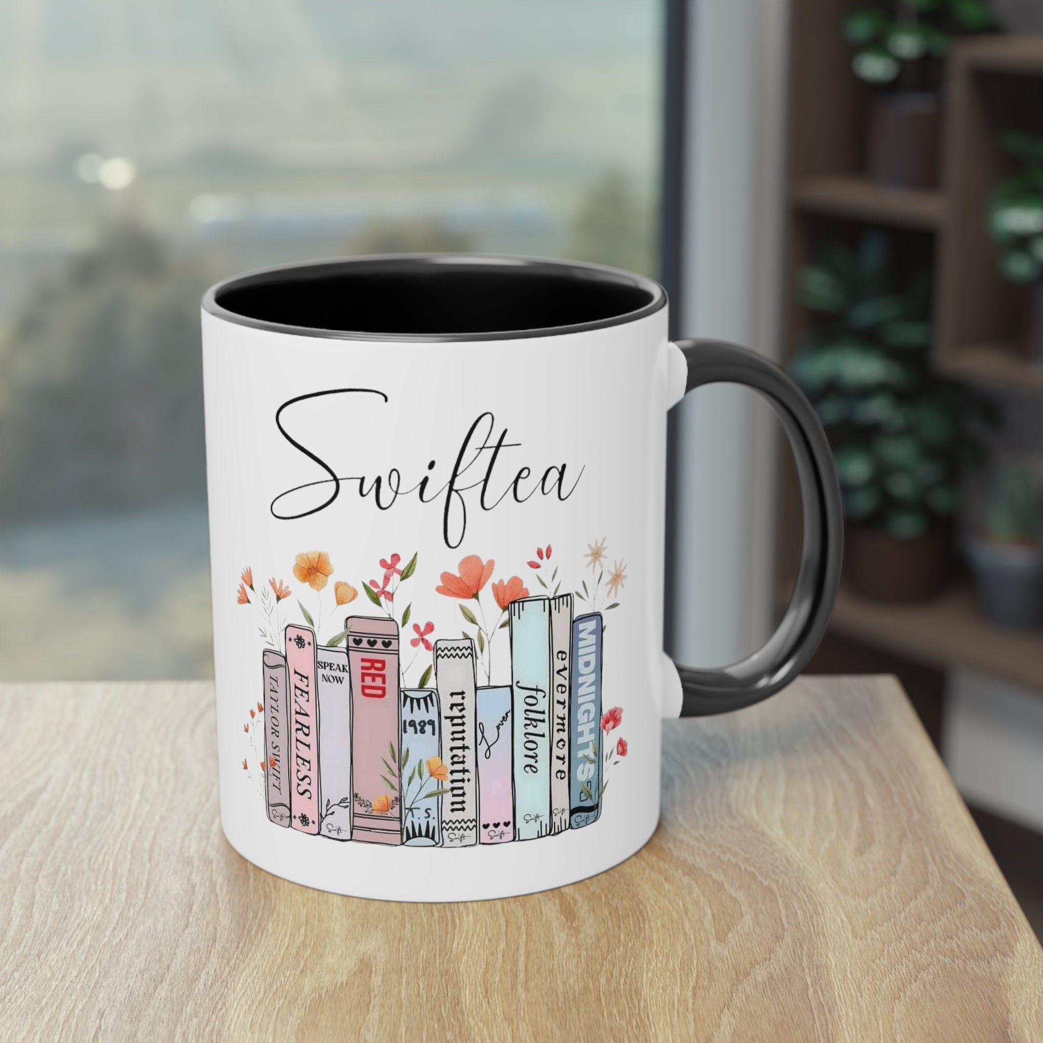 Swiftea Taylor Swift Zweifarbige Kaffeetasse, 11 Unzen - Etsy.de