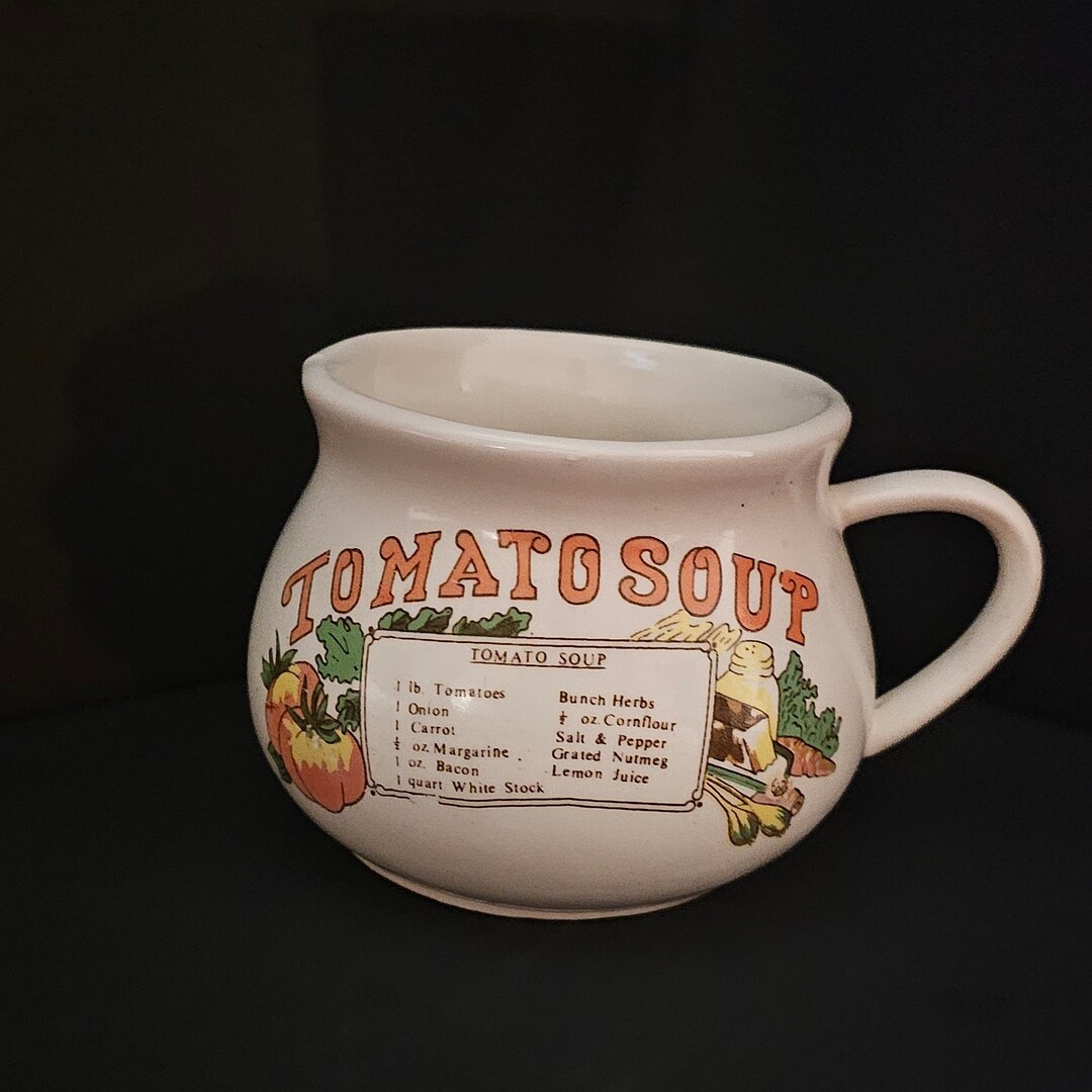 Dat'l Do-it Inc. Tomato Soup Recipe Mug With Handle - Etsy