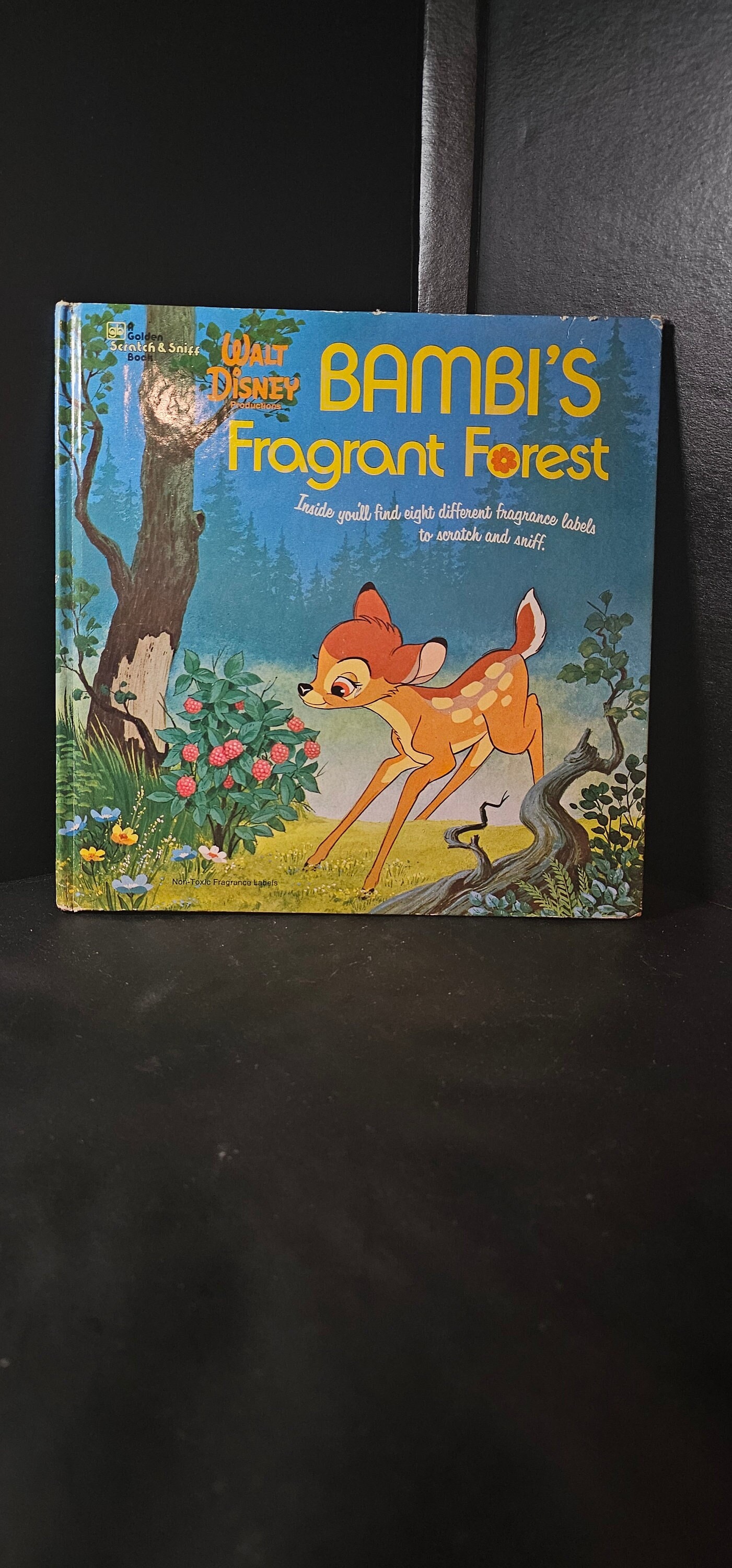 1975 Walt Disney's Bambi's Fragrant Forrest Scratch and Sniff Color ...