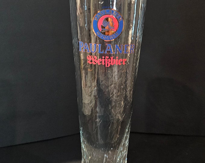 Paulaner Munchen Pilsner Weissbier Glass .5l - Etsy