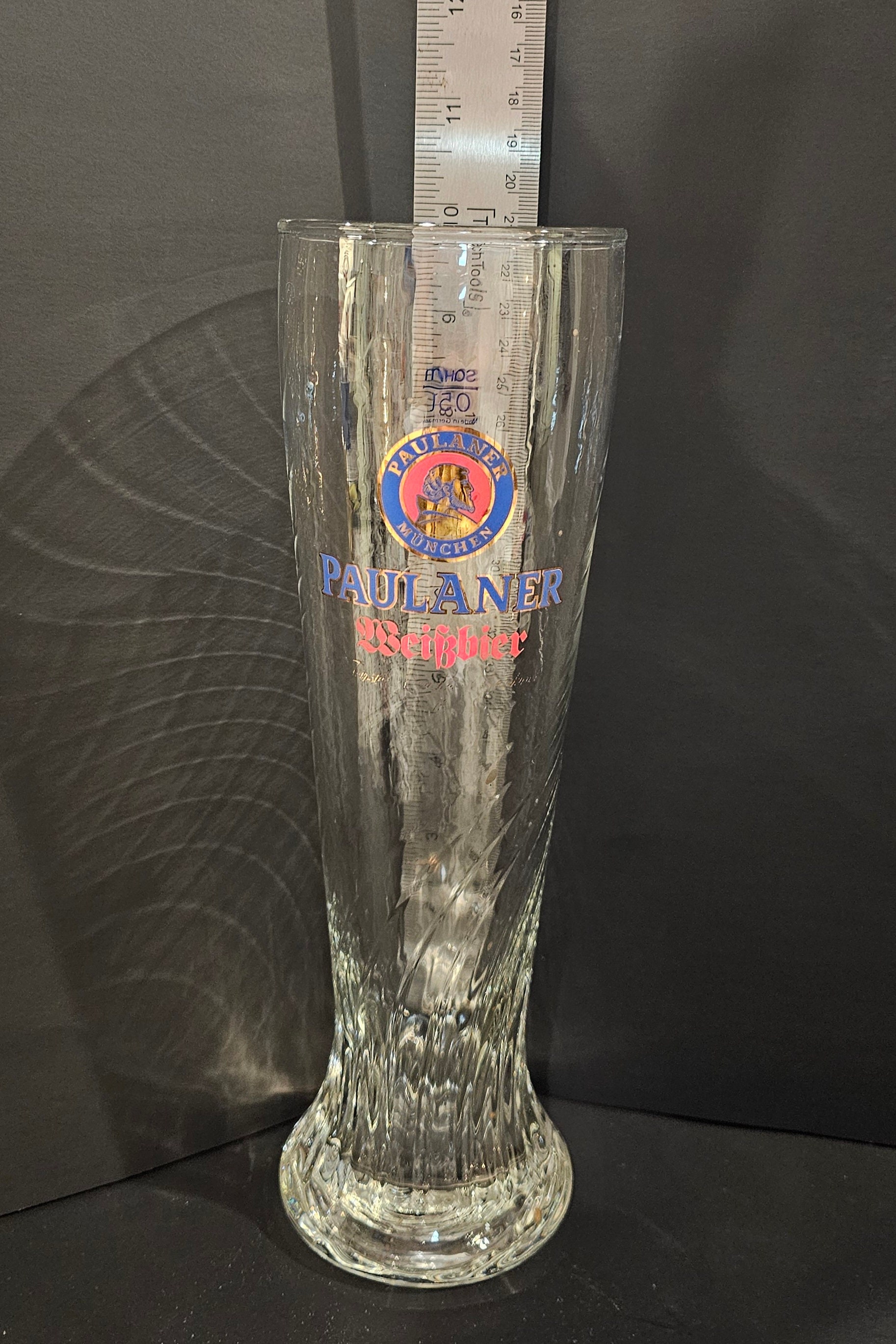 Paulaner Munchen Pilsner Weissbier Glass .5l - Etsy