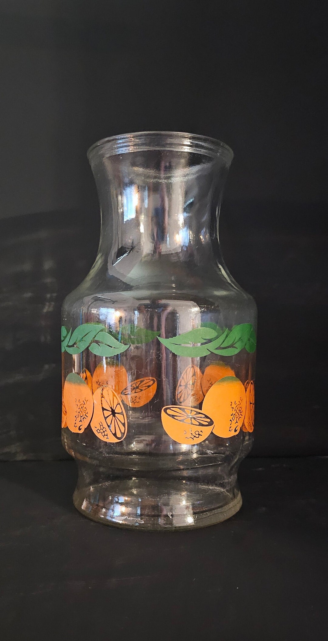 Retro Anchor Hocking 1980's Glass Juice Pitchers - Etsy