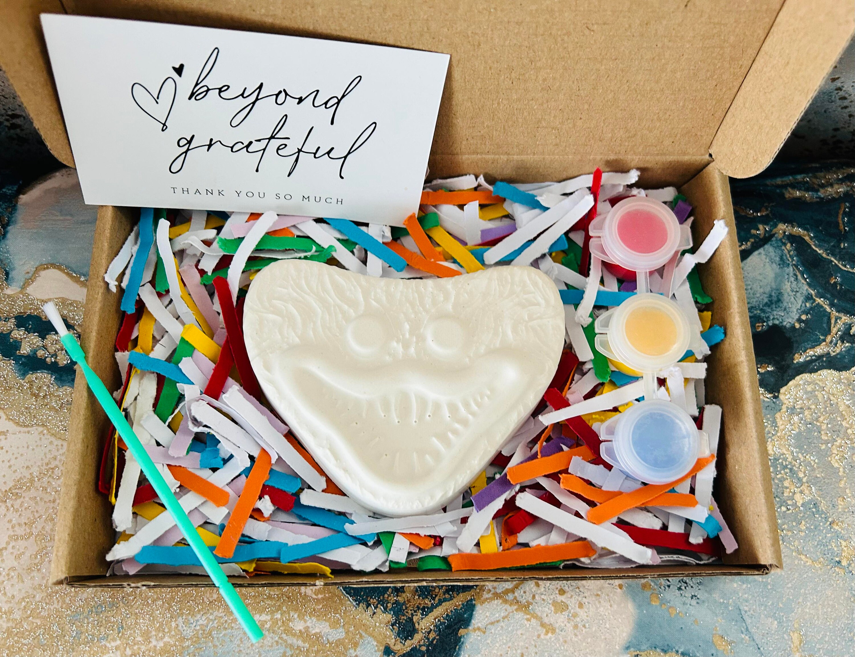 Paint Your Own Huggy Wuggy Craft Box Birthday Fun Monsters Party Gifts ...