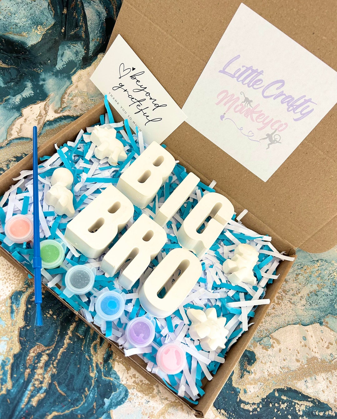 Paint Your Own Big Brother Craft Box - Big Brother - Little Brother ...