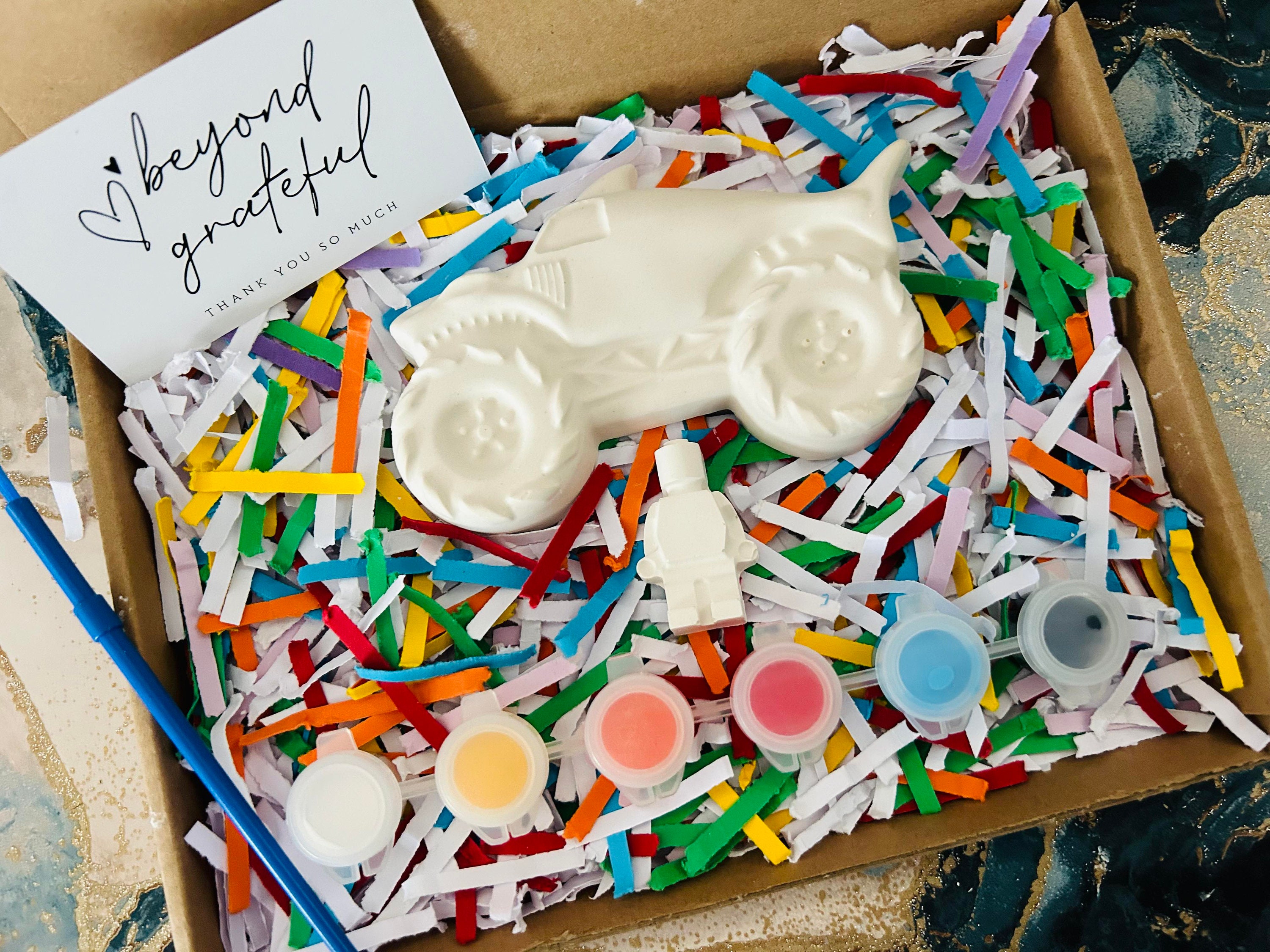 Paint Your Own Megalodon Monster Truck - Monster Jam - Craft Kits ...