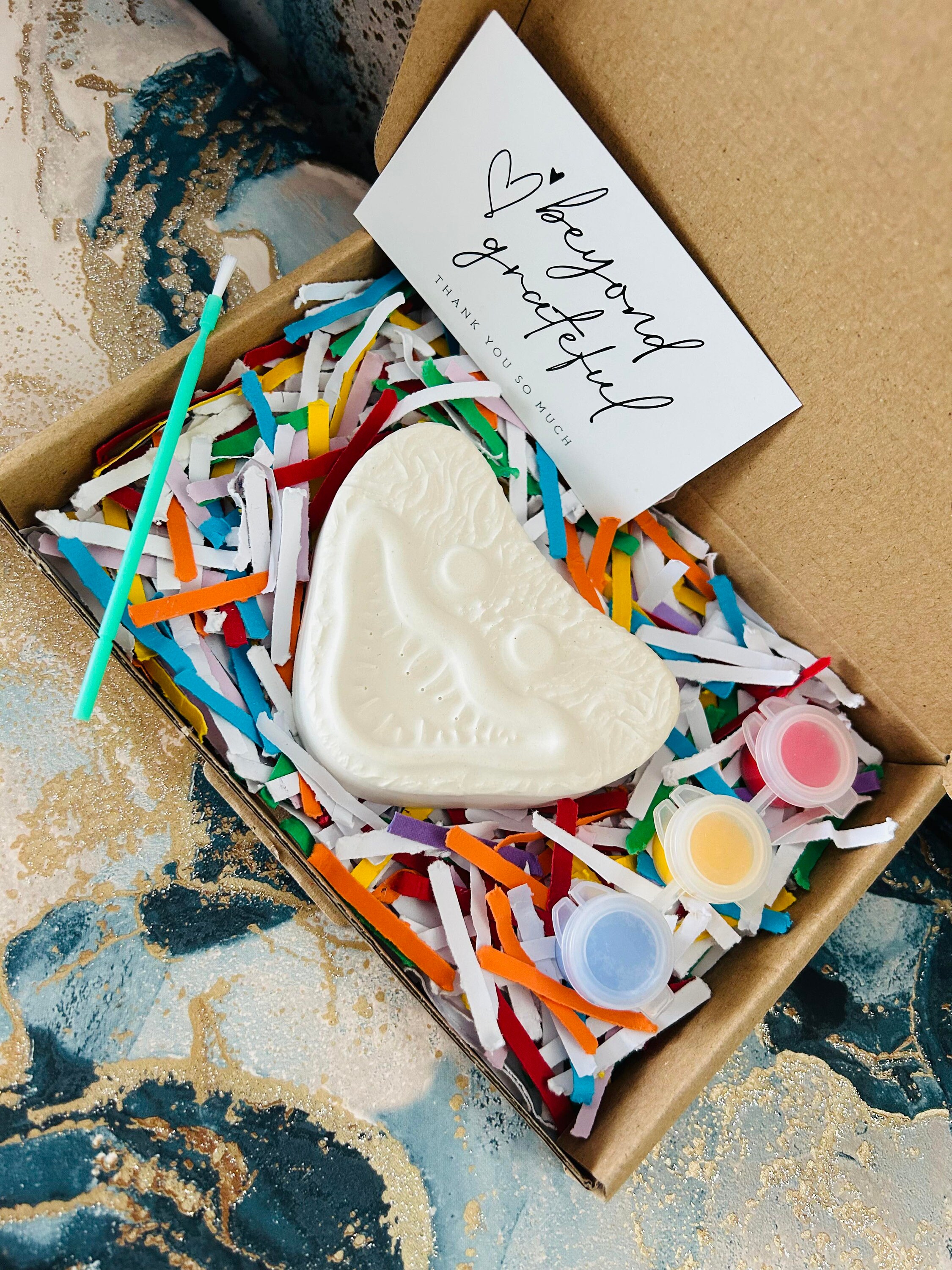 Paint Your Own Huggy Wuggy Craft Box Birthday Fun Monsters Party Gifts ...