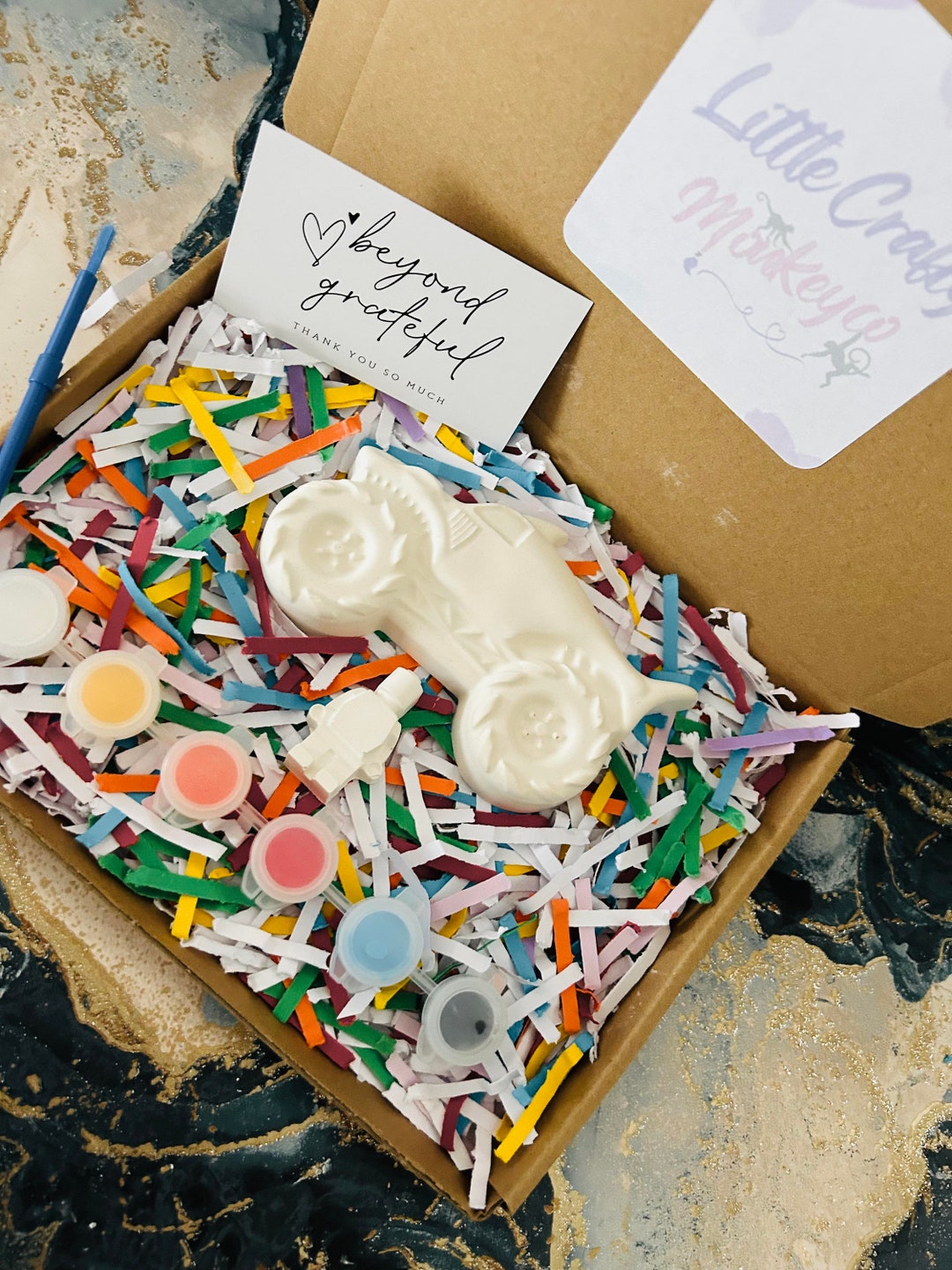 Paint Your Own Megalodon Monster Truck - Monster Jam - Craft Kits ...