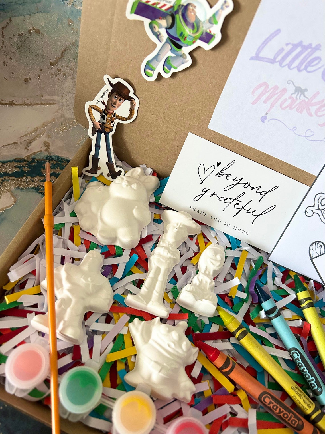 Paint Your Own Toy Story Craft Box Activity Box Toy Story - Etsy