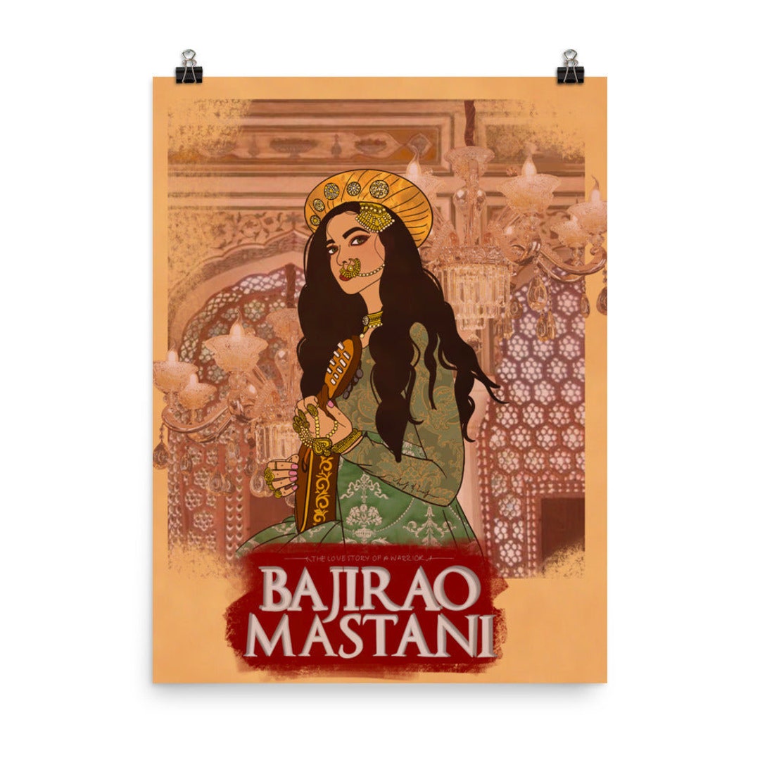 Bajirao Mastani Movie Poster - Print - Etsy