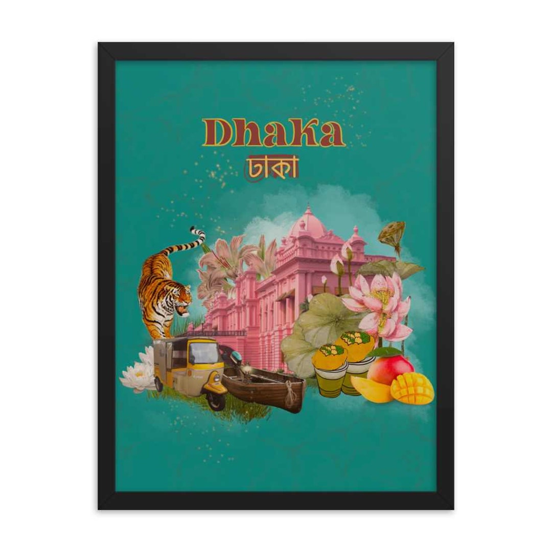 Dhaka - Print - Etsy