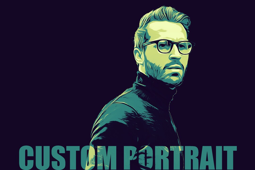 Custom Digital Vector Painting, Sketch Painting From Photo, Custom Gift ...