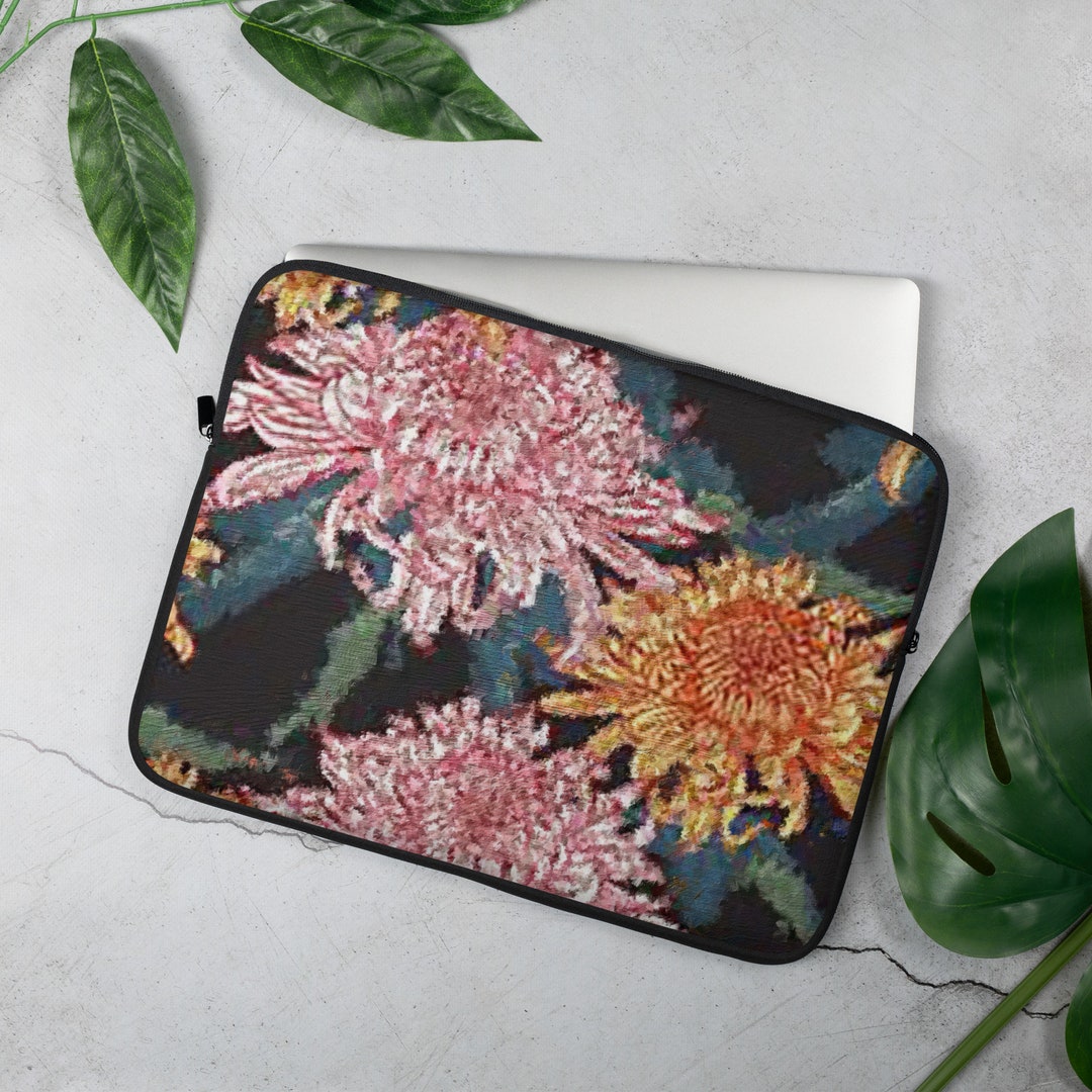 Wild Flowers Laptop Sleeve Case 13 15 Inch Compatible With Most 13-15 ...