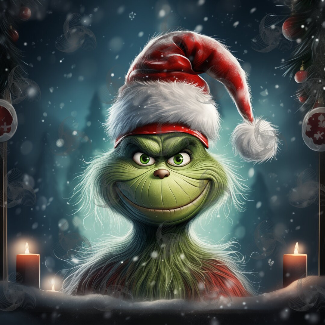 The Grinch SVG, The Grinch PNG, Grinch Christmas Decorations png, PNG ...