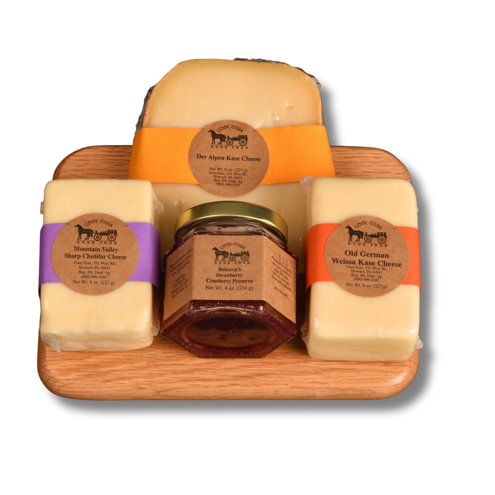 Cheese Sampler Delight Cheese Board. Perfect for Corporate Gifts ...