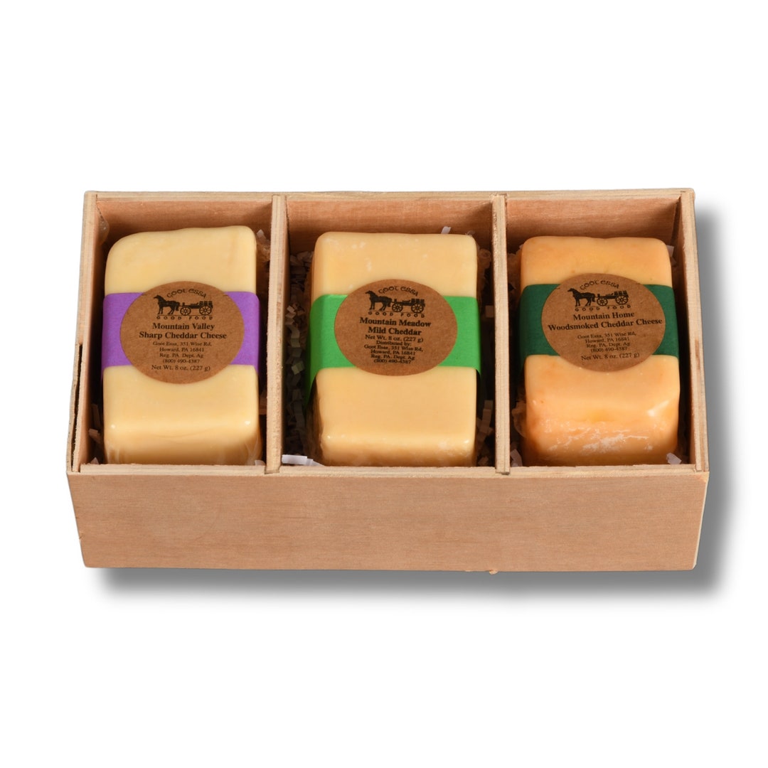Cheddar Cheese Pocket Box Gift. Perfect for Corporate Gifts, Christmas ...