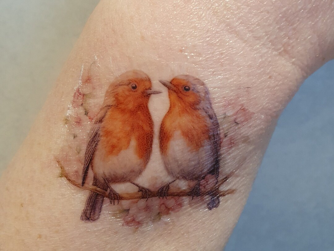 Robin Wedding Temporary Tattoo / Robin Dad Mum / Robin Family / Robin ...