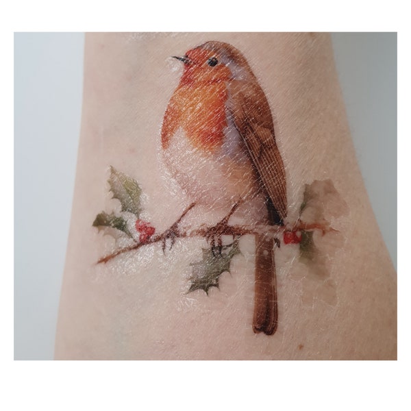 Memory Robin Tattoo - Etsy