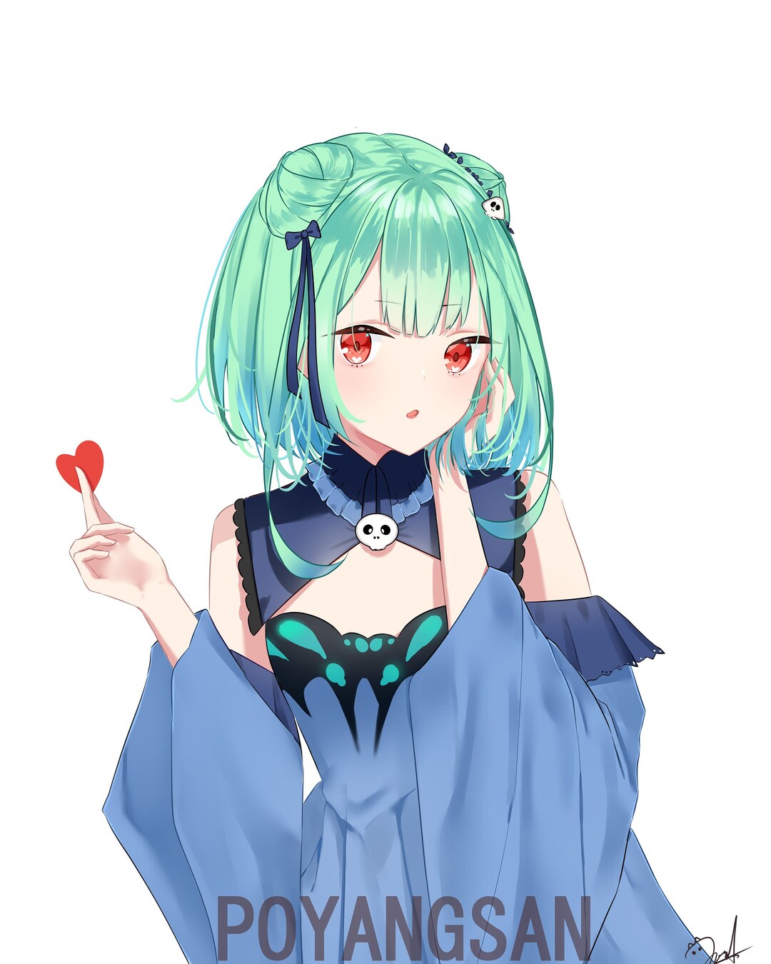 Custom Half Body Anime Art Character Design Oc Commission, Fan Art ...