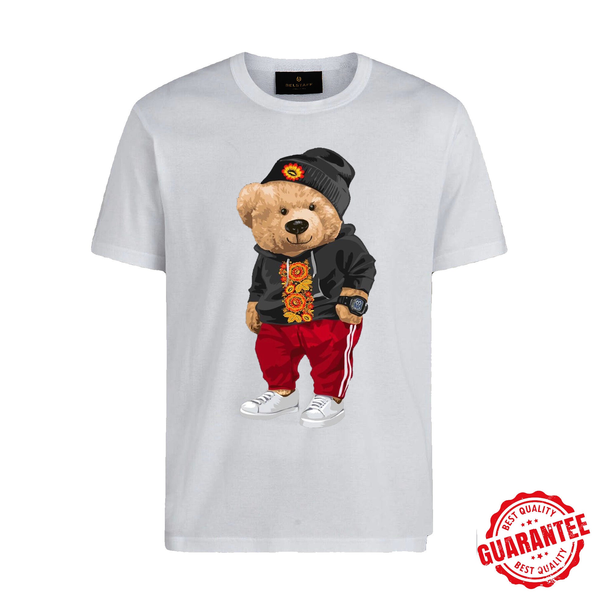 American Bear T-shirt Teddy Bear T-shirt Unisex T-shirt Polo Bear Shirt ...