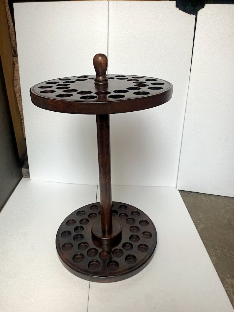 Walking Stick Rack Wooden Storage Rack for Walking Canes Sticks ...