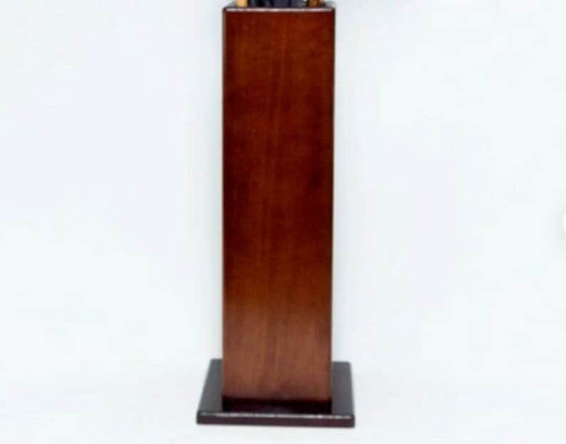 Walking Stick Rack Wooden Storage Rack for Walking Canes Sticks ...