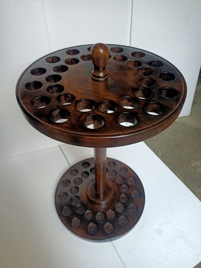 Walking Stick Rack Wooden Storage Rack for Walking Canes Sticks ...