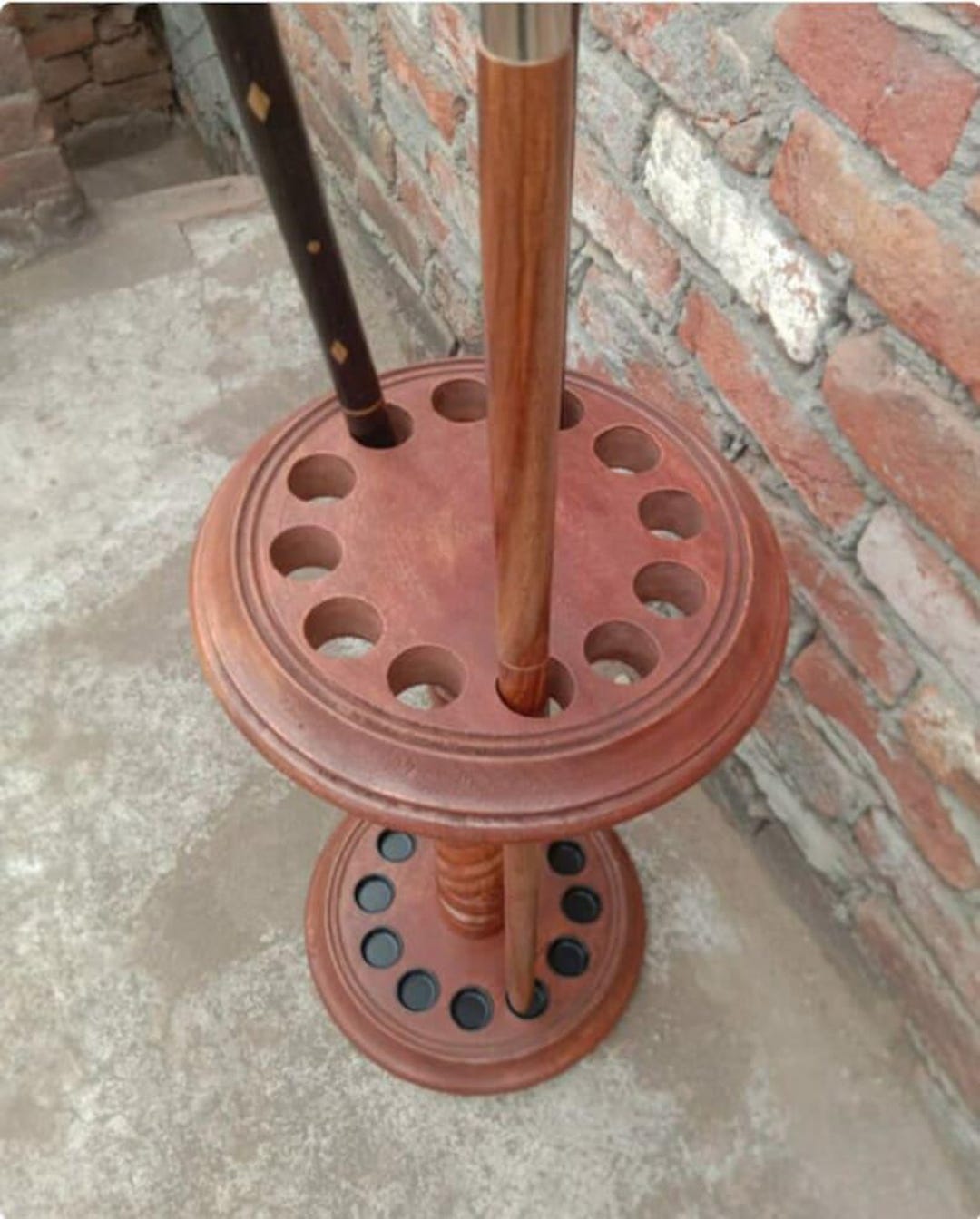 Wallking Stick Rack Stand for Canes Handmade Walking Stick Stand ...