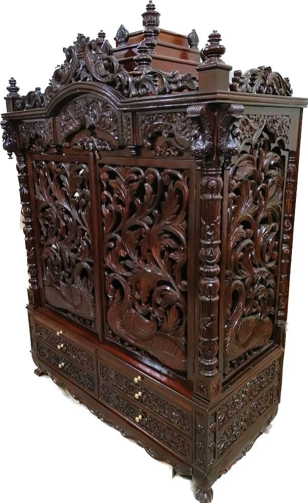 Handmade Brown Wooden Home Temple - Etsy