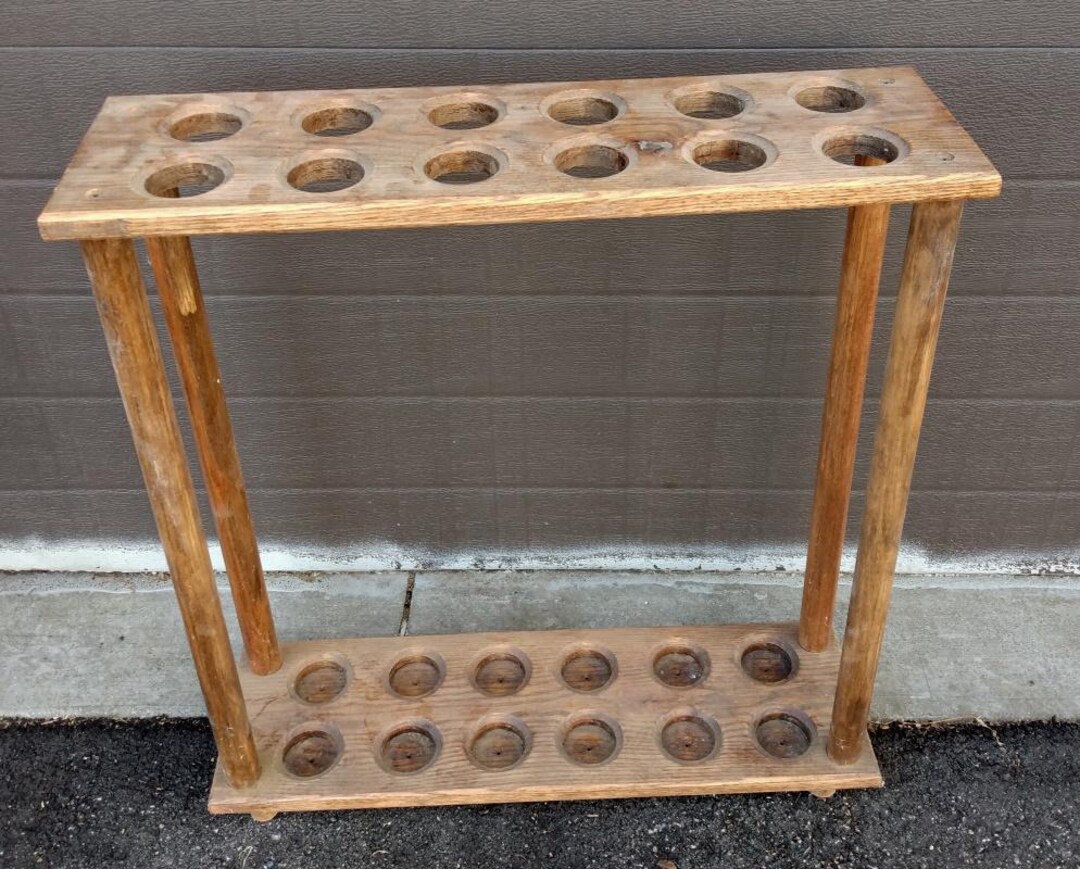 Wooden Walking Stick Rack Wooden Storage Rack for Walking Canes Sticks ...
